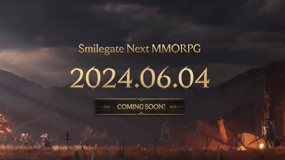 6월 4일 스마일게이트 신작 MMORPG 공개