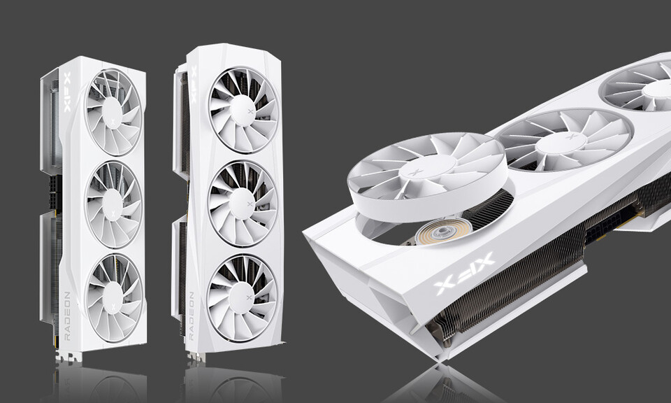 STCOM, XFX 라데온 RX9070XT 시리즈 화이트 모델 3종 출시