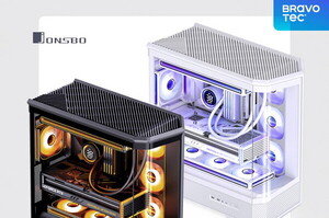 브라보텍, 울트라 와이드뷰 튜닝 PC 케이스 ‘JONSBO D400 BTF’ 출시